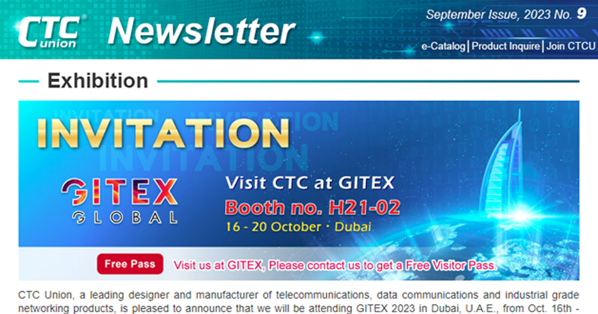 CTC Union Newsletter Issue No. 09, September 2023